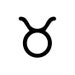 Taurus Zodiac Symbol Decal - Etsy