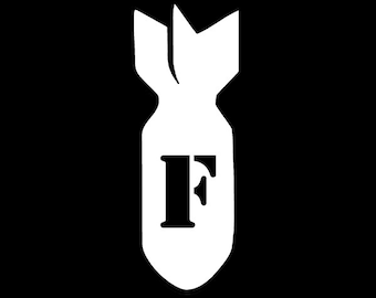 F Bomb JDM Funny Sticker Decal - Etsy