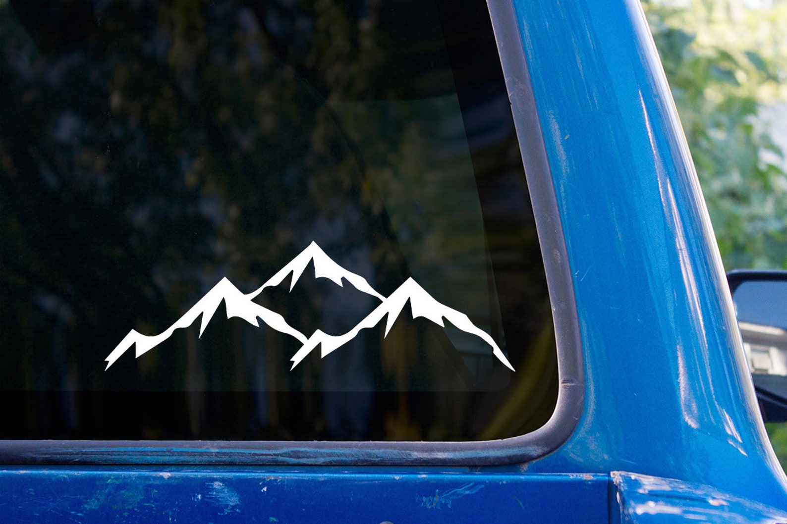 Mountains Decal - Etsy