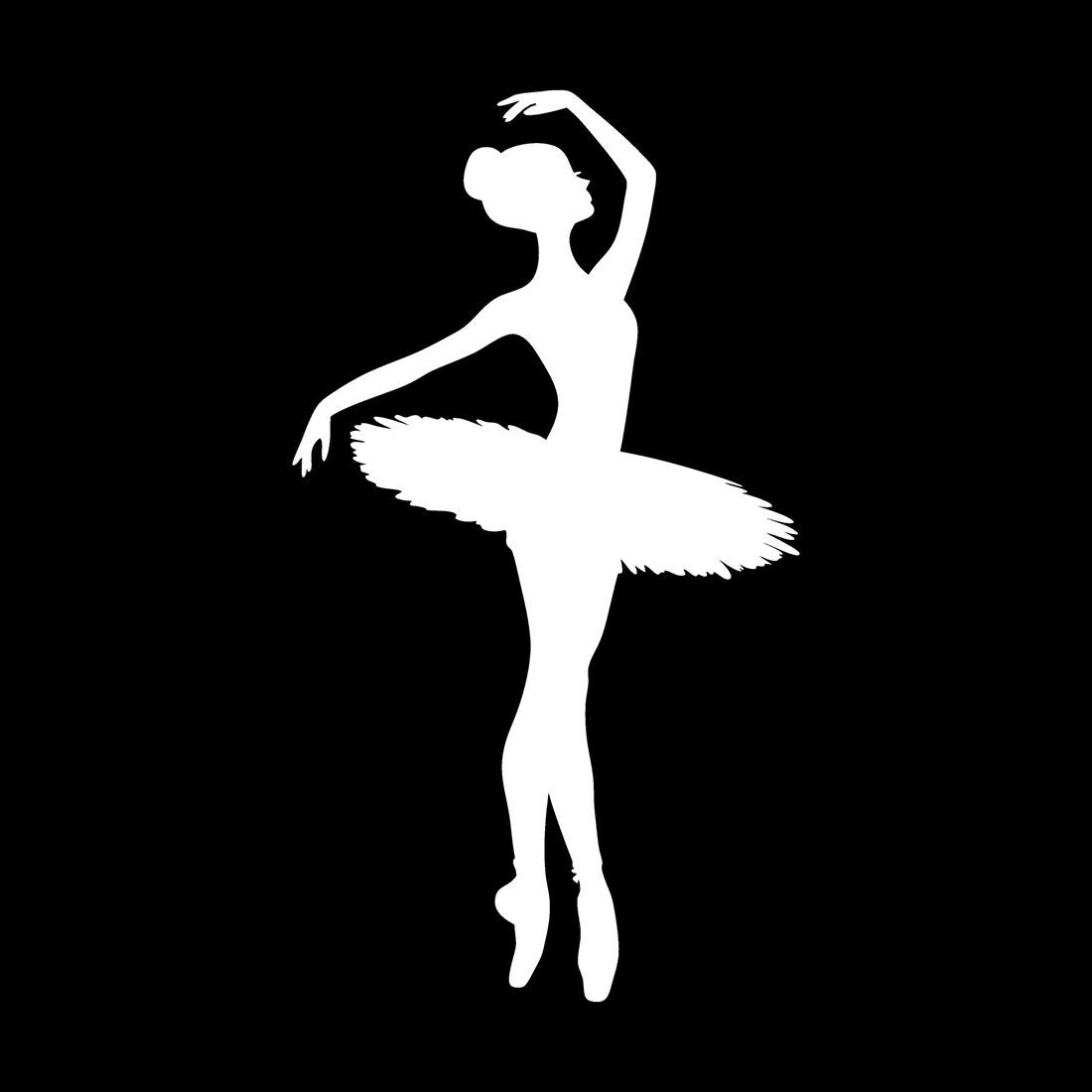 Ballerina Vinyl Sticker - Ballet Pose Girl Car Decal - Etsy