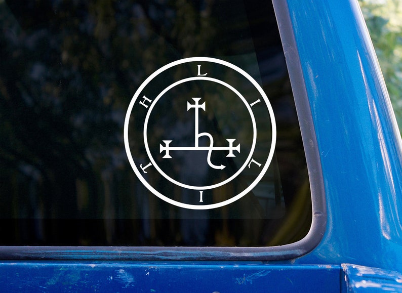 Lilith Sigil Vinyl Sticker Decal Occult Symbol - Etsy