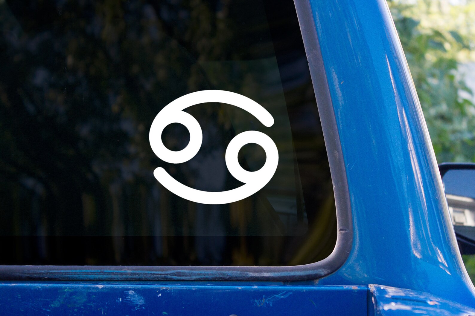 Cancer Zodiac Symbol Decal - Etsy