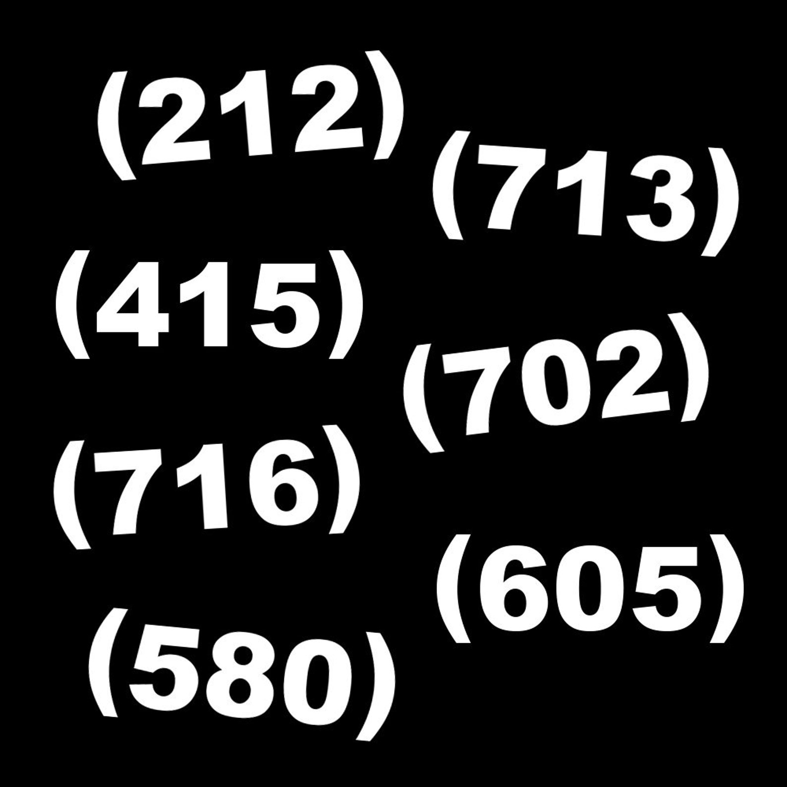 Custom Area Code Vinyl Sticker Decal Local Pride Number Stickers - Etsy