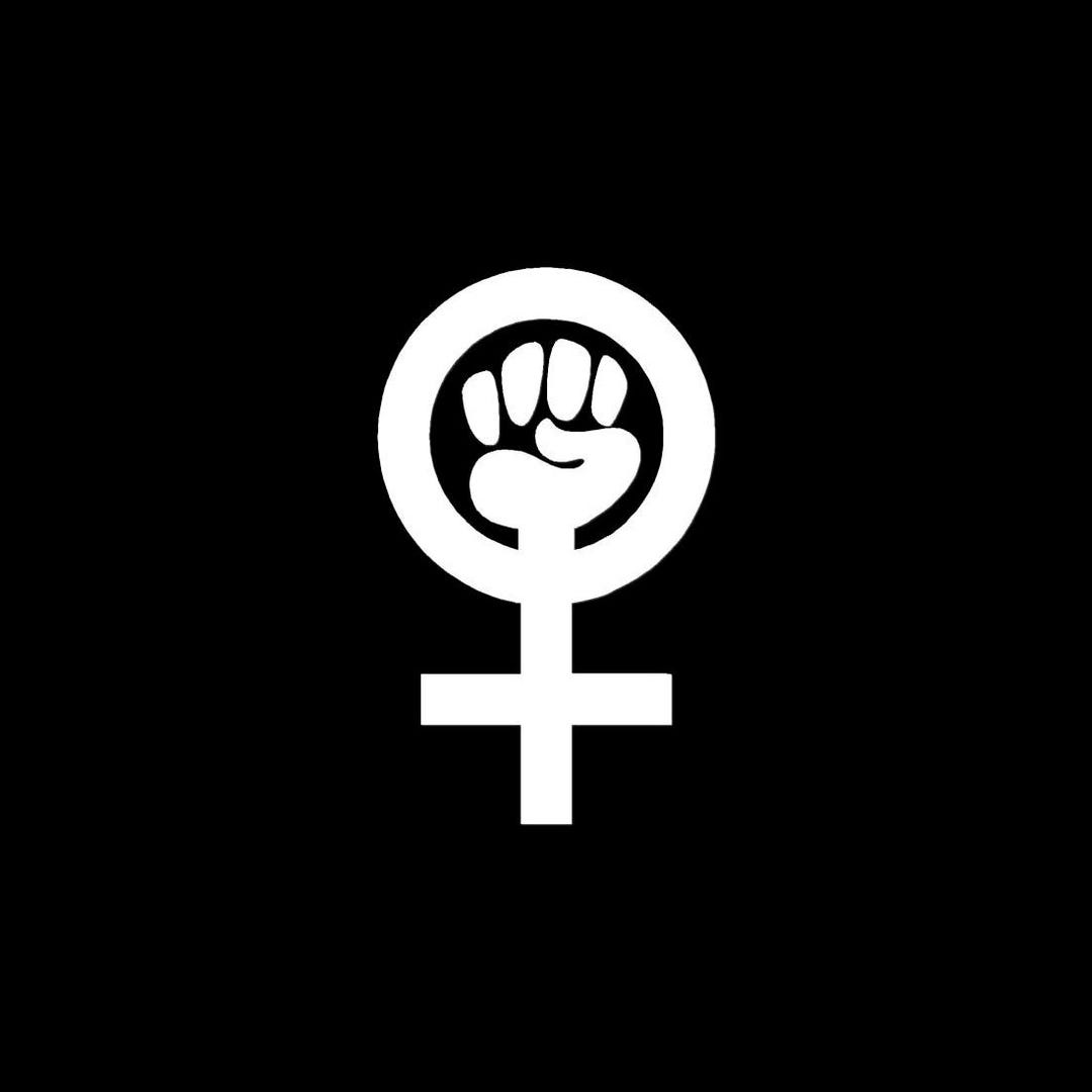 Woman Power - Vinyl Sticker Decal - Feminist Symbol - Etsy