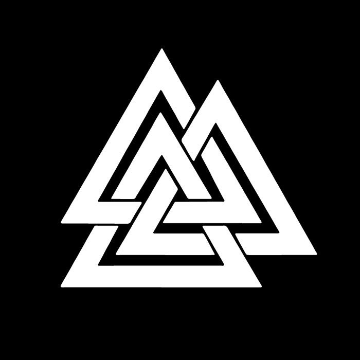 Valknut Vinyl Decal | Etsy