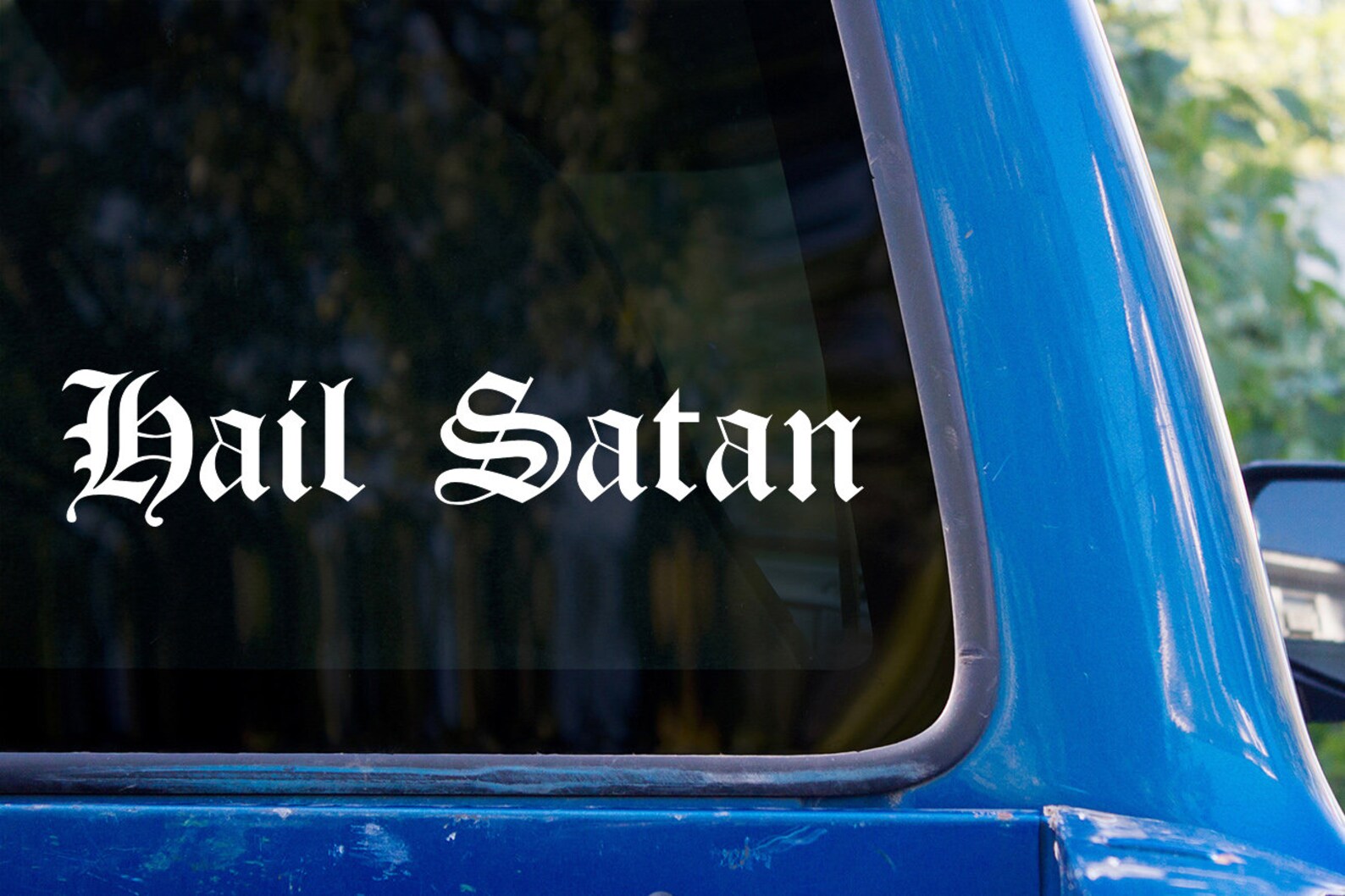 Hail Satan Vinyl Sticker Decal - Etsy