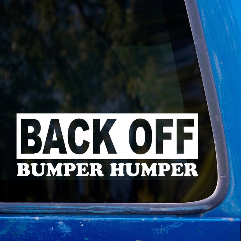 Bumper Humper Decal - Etsy