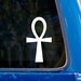 Ankh Cross Vinyl Sticker Decal - Etsy