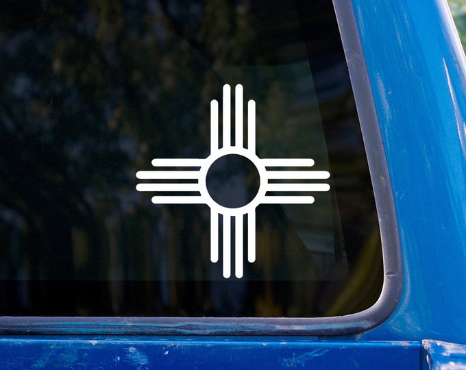 Area Code 505 Decal Zia Decal New Mexico Sticker 505 Bumper Sticker ...