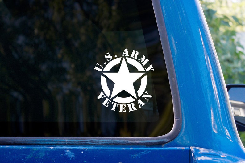 U.S. Army Veteran Decal - Etsy