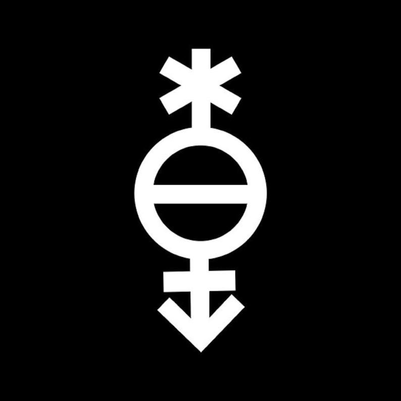 Pangender Symbol Vinyl Sticker Decal - Etsy