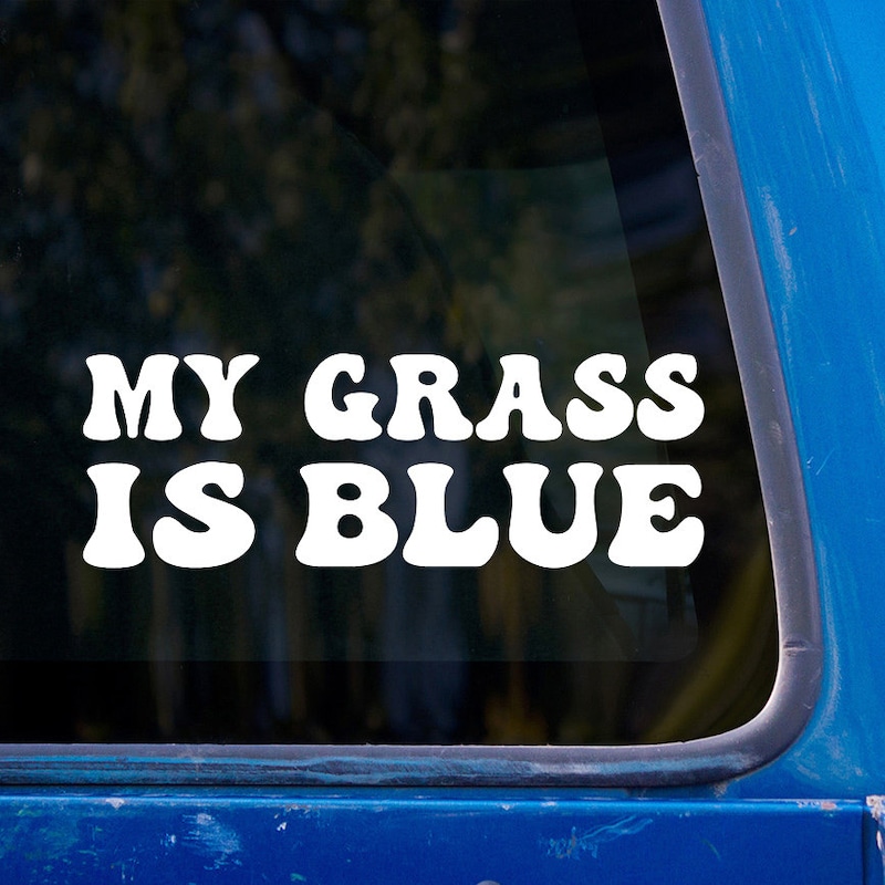 Bluegrass Window Stickers - Etsy
