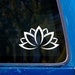 Lotus Flower Vinyl Sticker Decal - Etsy