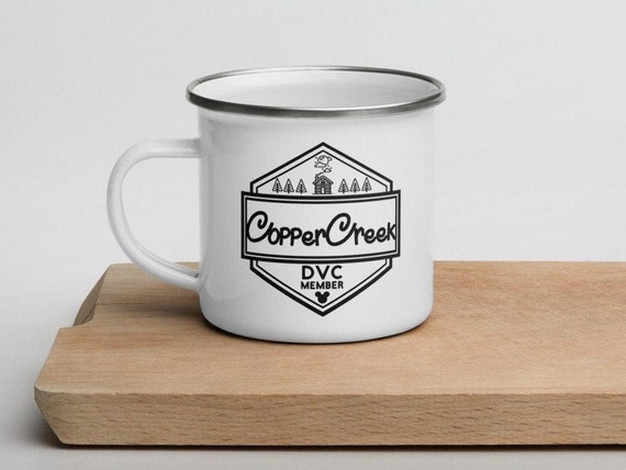 DVC Member Enamel Mug: Copper Creek Villas - Etsy
