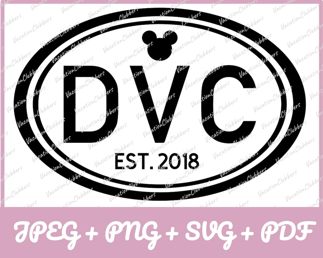 DVC Member 2018 Logo jpegpngsvgpdf - Etsy