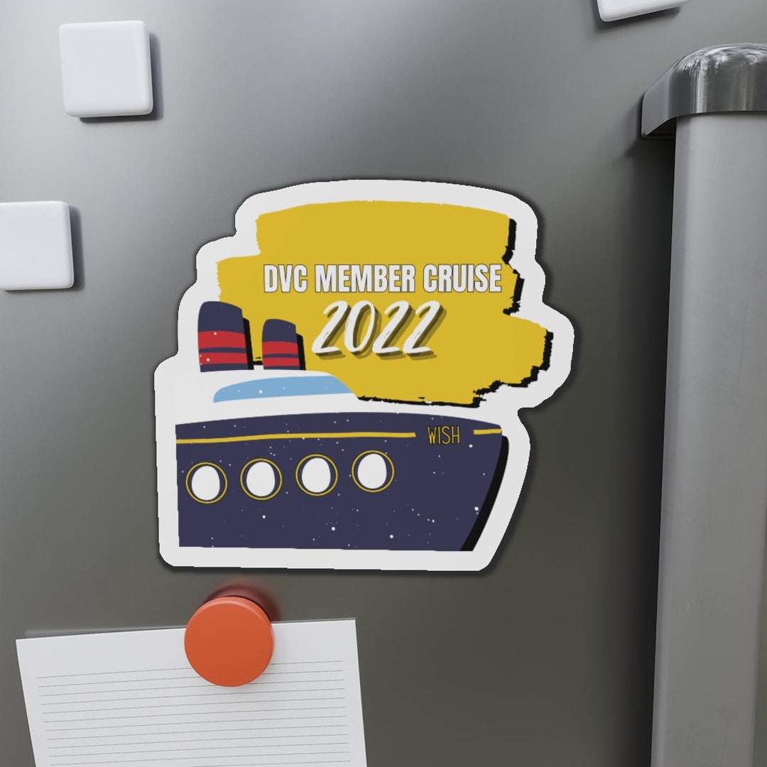 2022 DVC Member Disney Cruise Magnet Disney Wish - Etsy