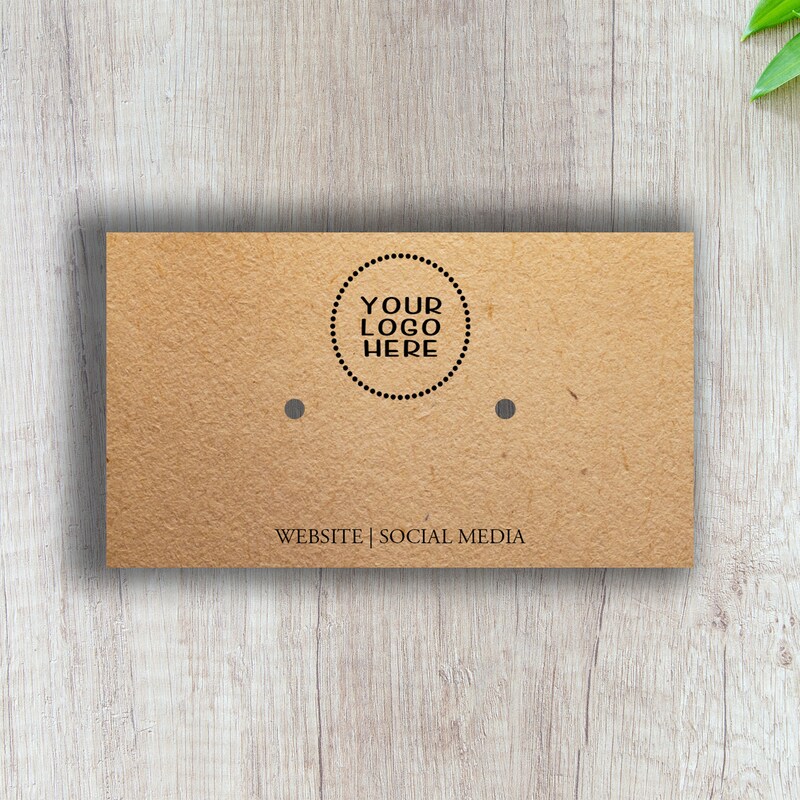 Custom Earring Cards - Etsy