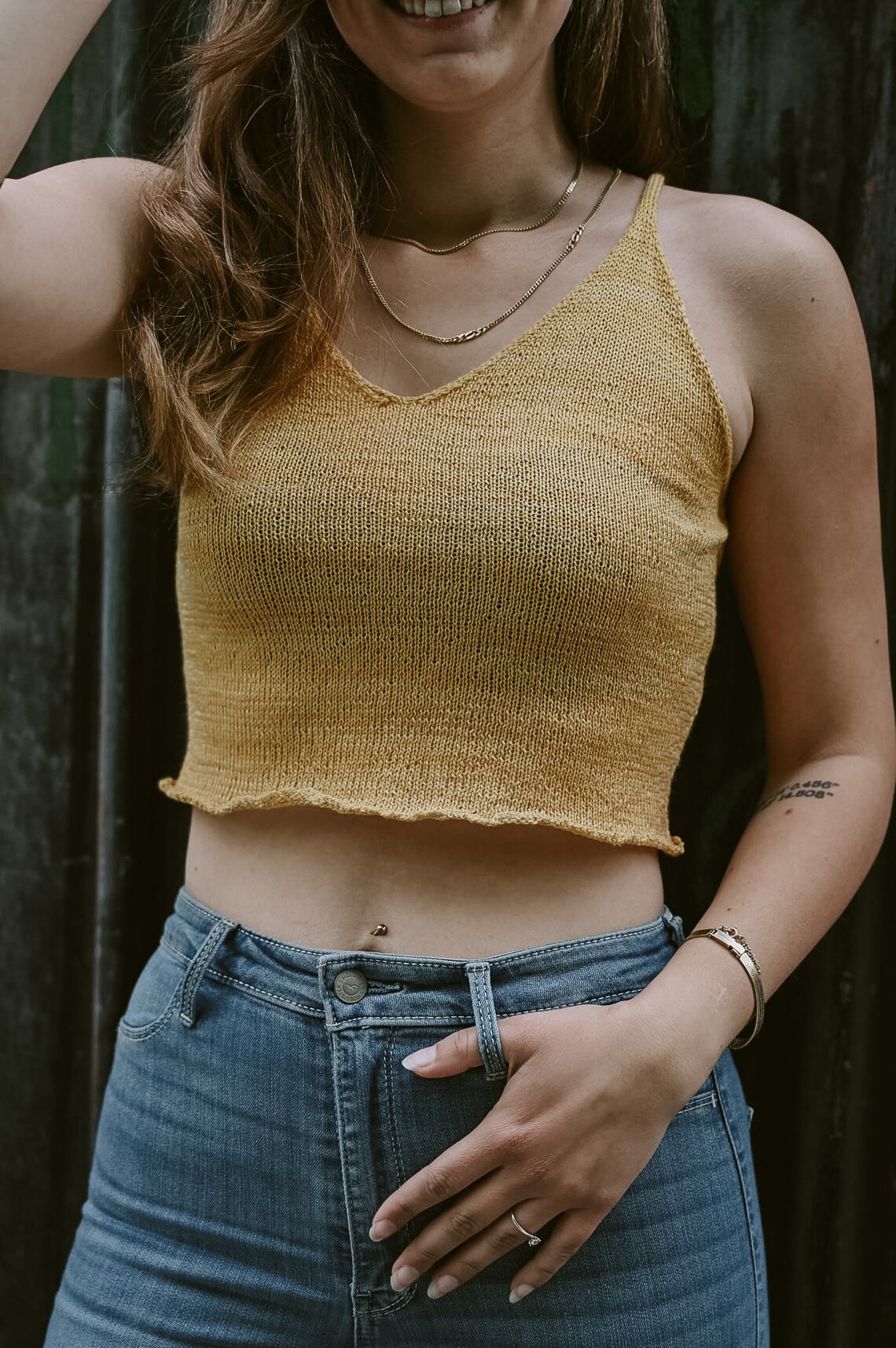 Strickanleitung // While in the desert-Top // Sommertop // Anleitung ...