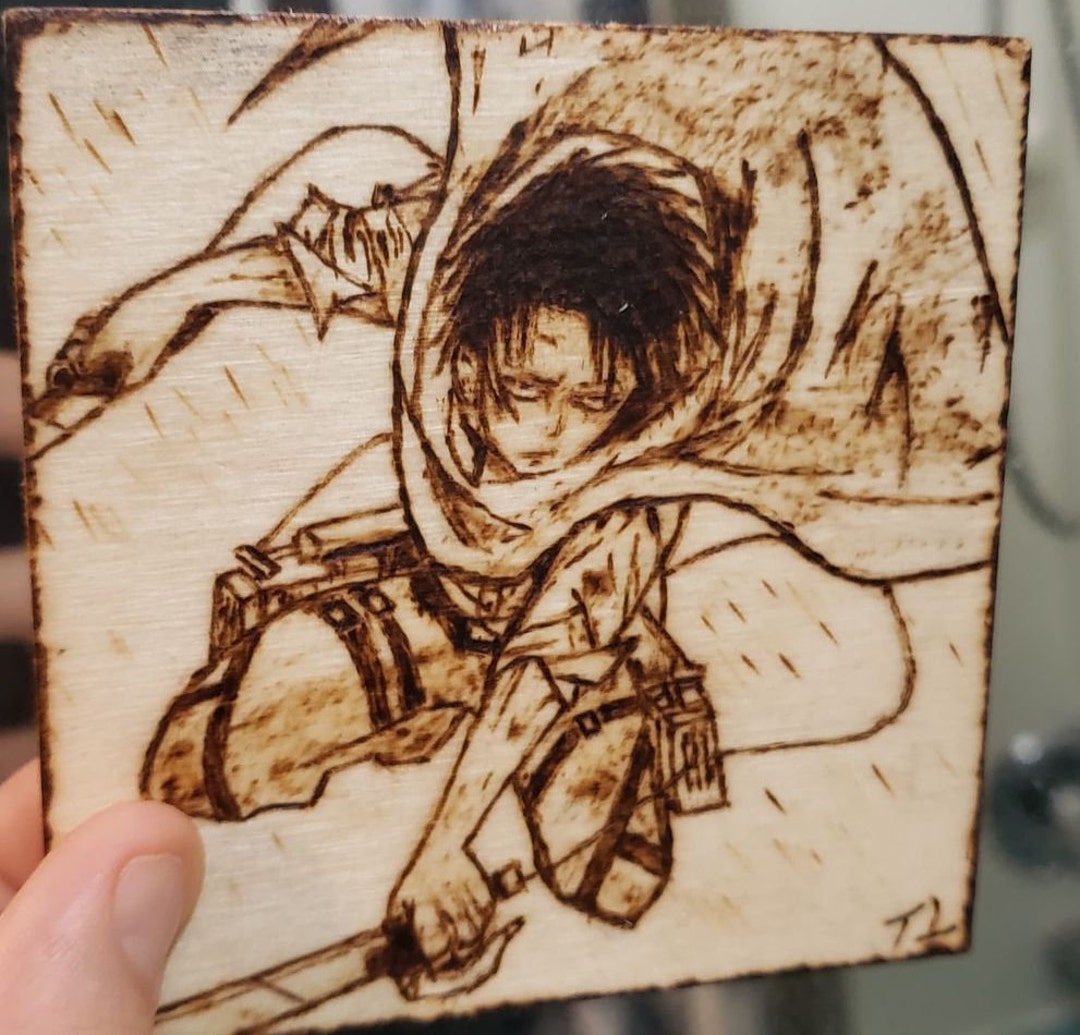 Made-to-order Cartoon & Anime Wood-burnings 4x 4 - Etsy