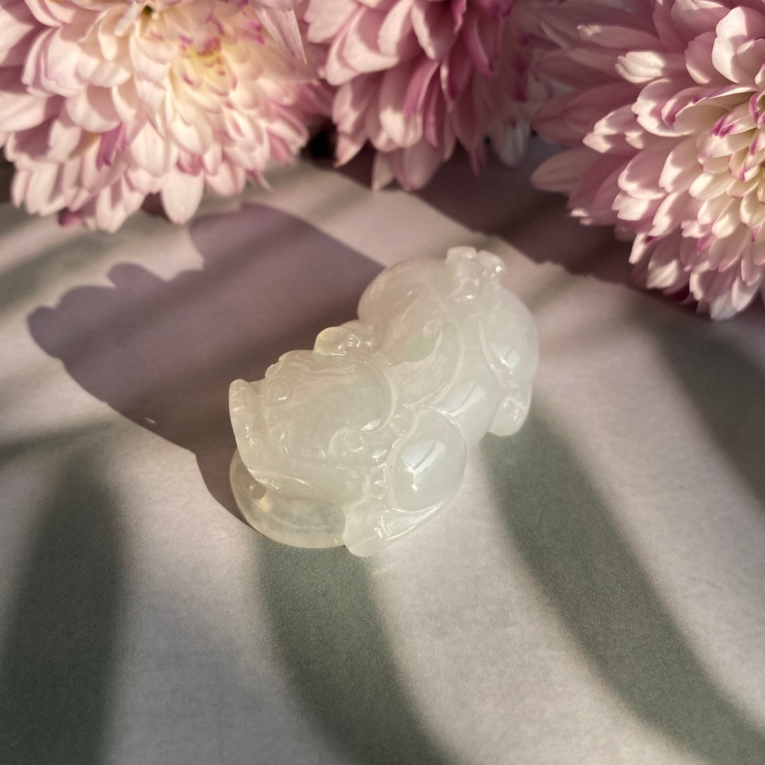 Natural Burmese Jadeite Pixiu Pendant, Genuine Grade A Jadeite Jade ...