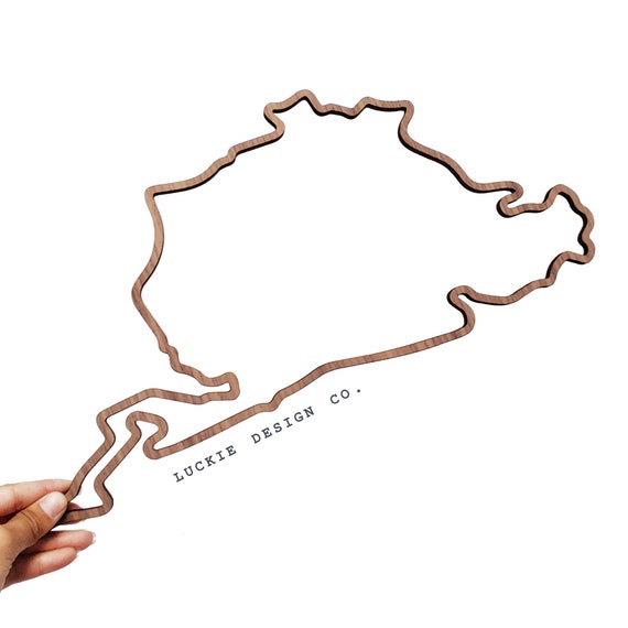 Race Track Laser Cut Out Wall Art 3d Sign Race Track Sign - Etsy