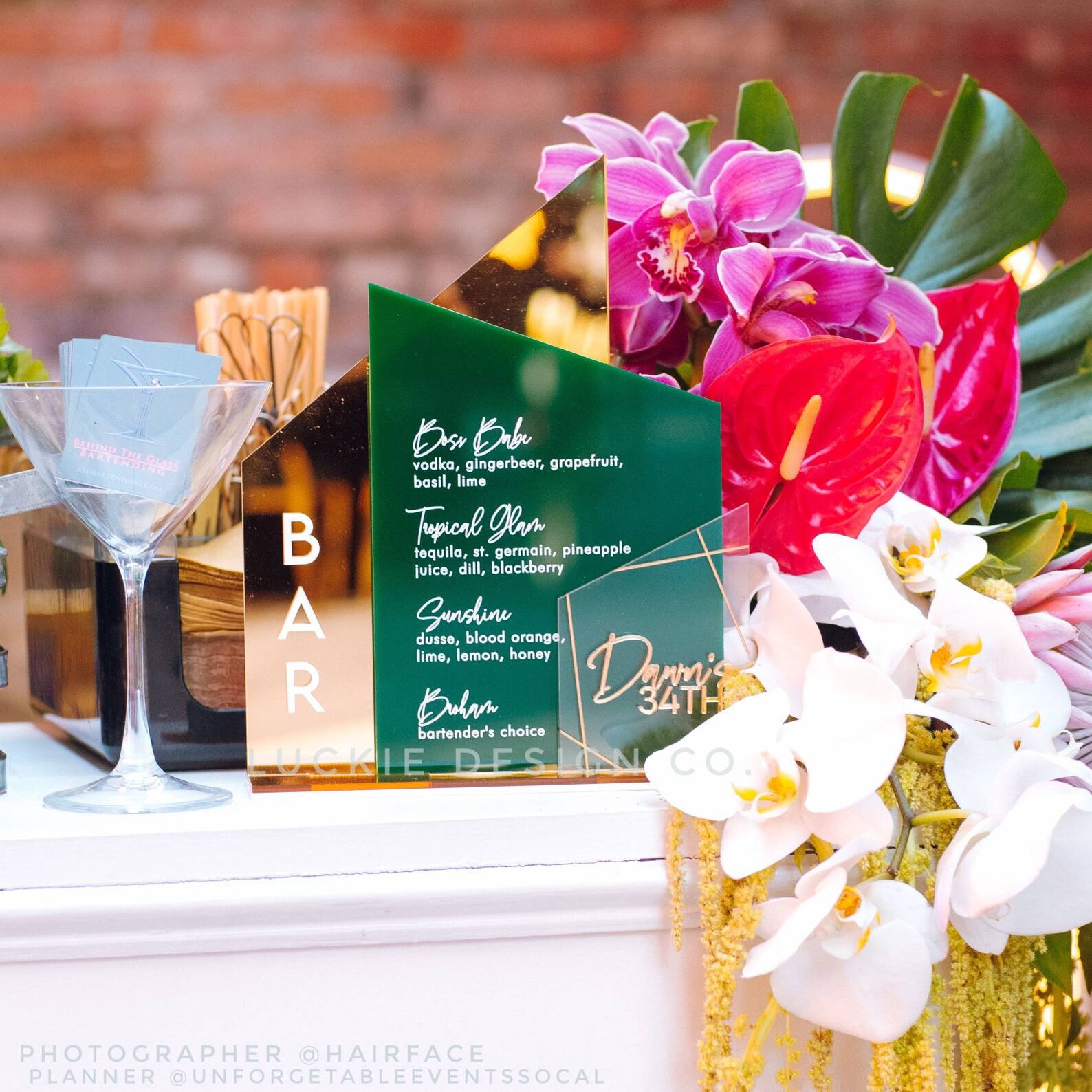 Bar Menu Modern Arched Acrylic Drink Sign Laser Cut Laser - Etsy