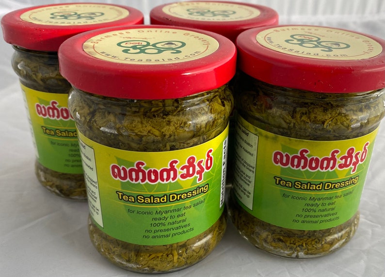 6 Ounces Pickle Tea Salad Leaves for Burmese Tea Salad - Etsy