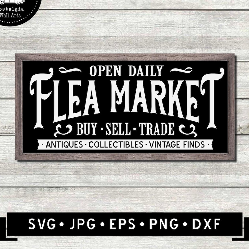 Schilder für flohmarkt - Etsy.de