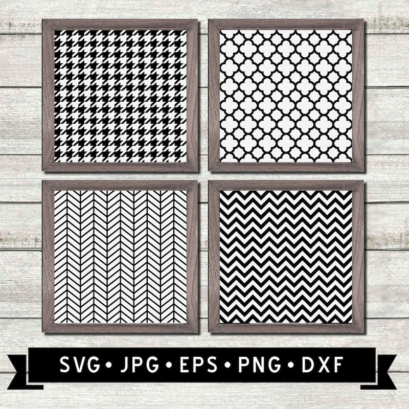 Chevron Borders - Etsy