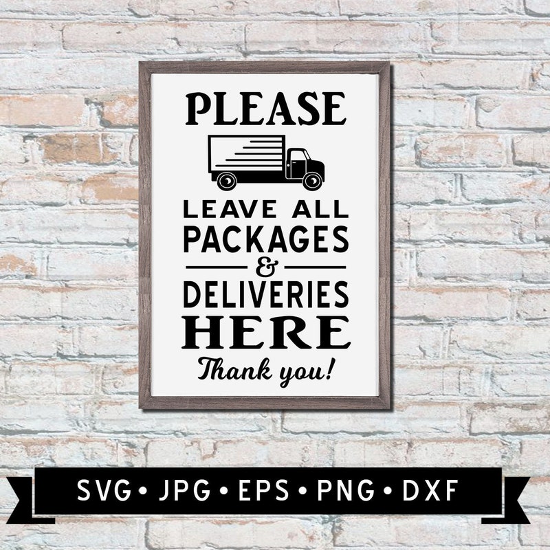 Personalized Package Delivery Signs - Etsy