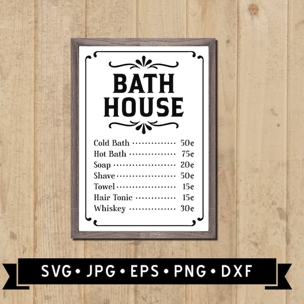 Bath House - Etsy