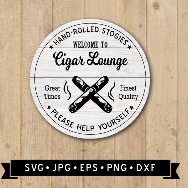 Cigar Bar Sign - Etsy