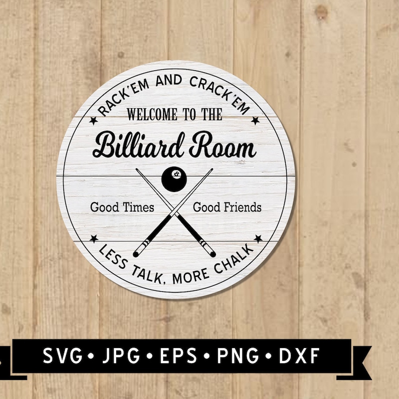 Billiards Svg - Etsy