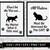 Funny Cat Rules SVG, Funny Pet Sign Svg, Cat Silhouette, Paws Graphic ...