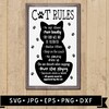 Funny Dog Rules SVG, Funny Pet Sign Svg, Dog Silhouette, Paws Graphic ...