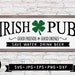 Irish Pub Sign SVG Save Water Drink Beer SVG Man Cave Sign | Etsy