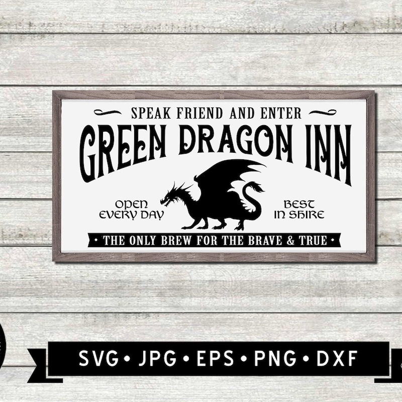 The Green Dragon Inn - Etsy