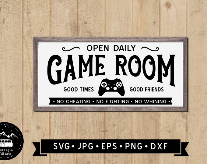 Switch Gaming TV Frame Decor Game Room Video Game Playroom Man Cave ...