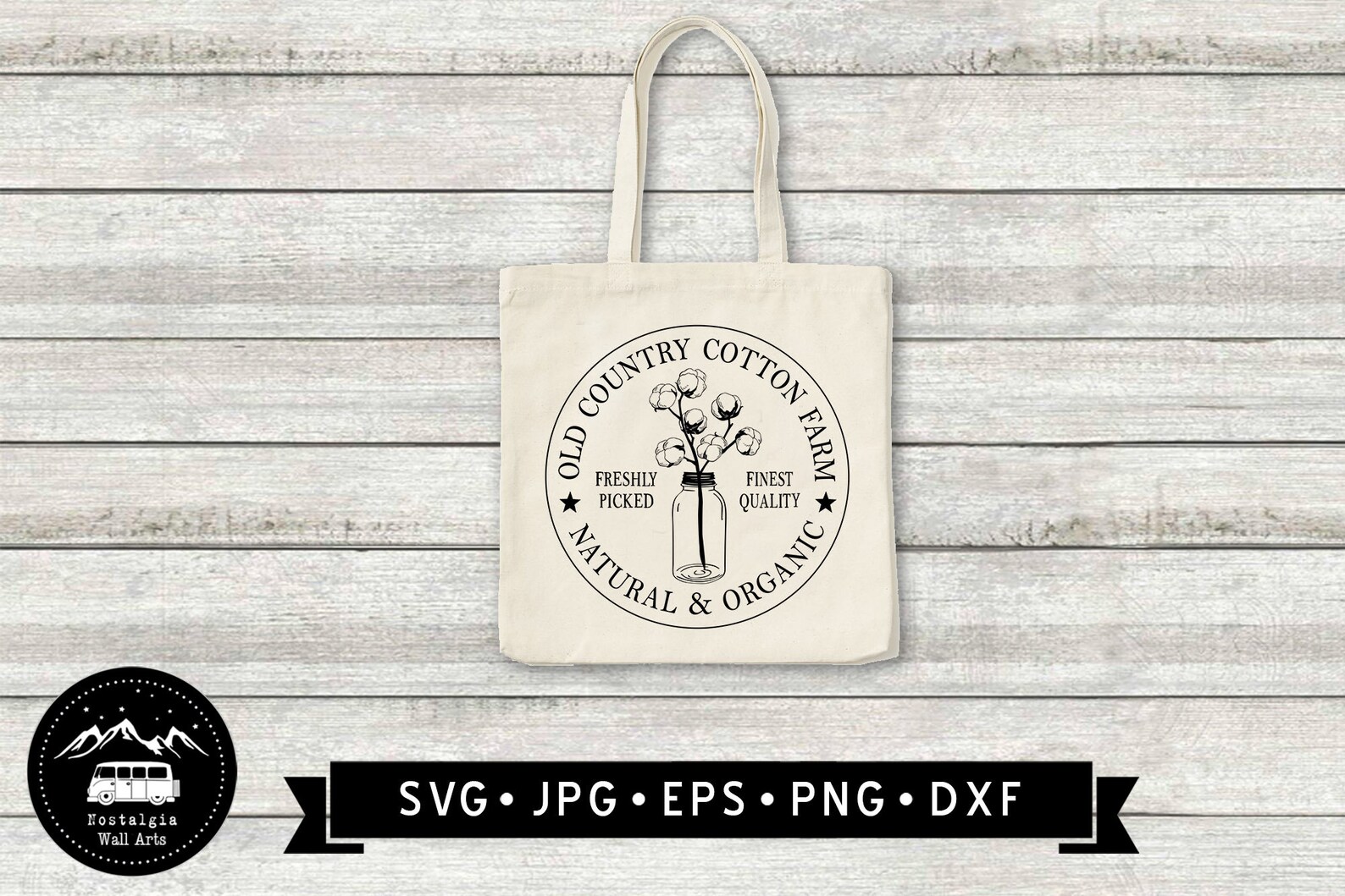 Old Country Cotton Farm SVG Round Farmhouse Wall Sign Svg - Etsy