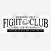 Fight Club Sign SVG Funny Movie Sign Members Only Sign - Etsy
