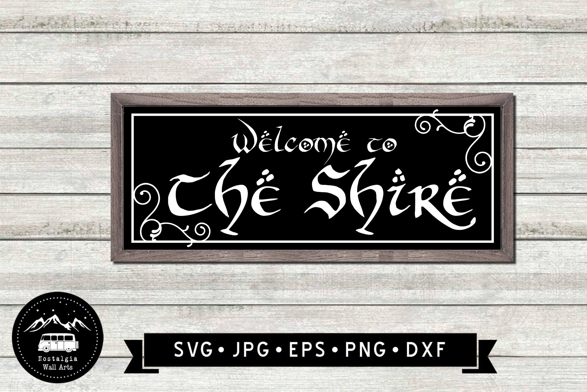 Welcome to the Shire Sign SVG, Funny Hobbit SVG, Lord of the Ring SVG ...