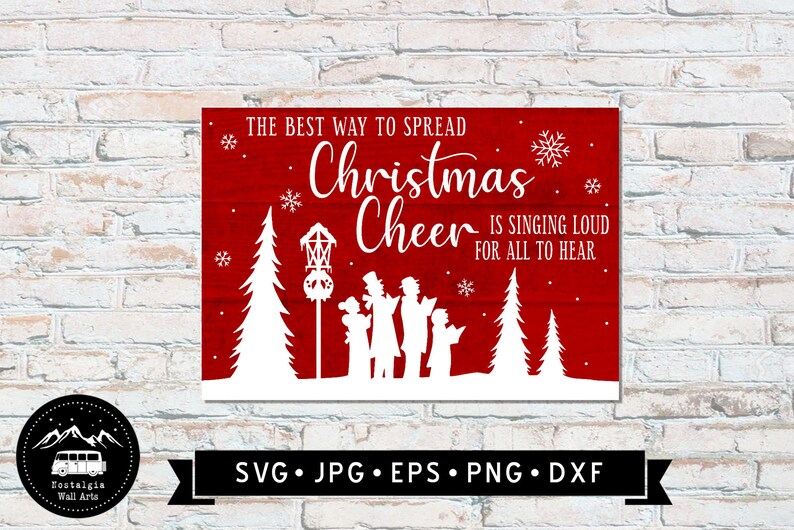 The Best Way to Spread Christmas Cheer is Singing Loud for All to Hear ...