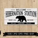 Hibernation Station Sign SVG, Bear Printable, Nursery Bear Wall Art ...