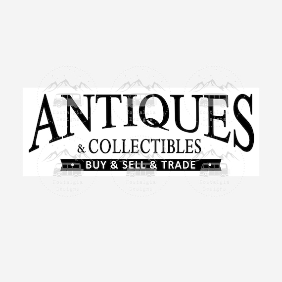Antiques And Collectables Sign