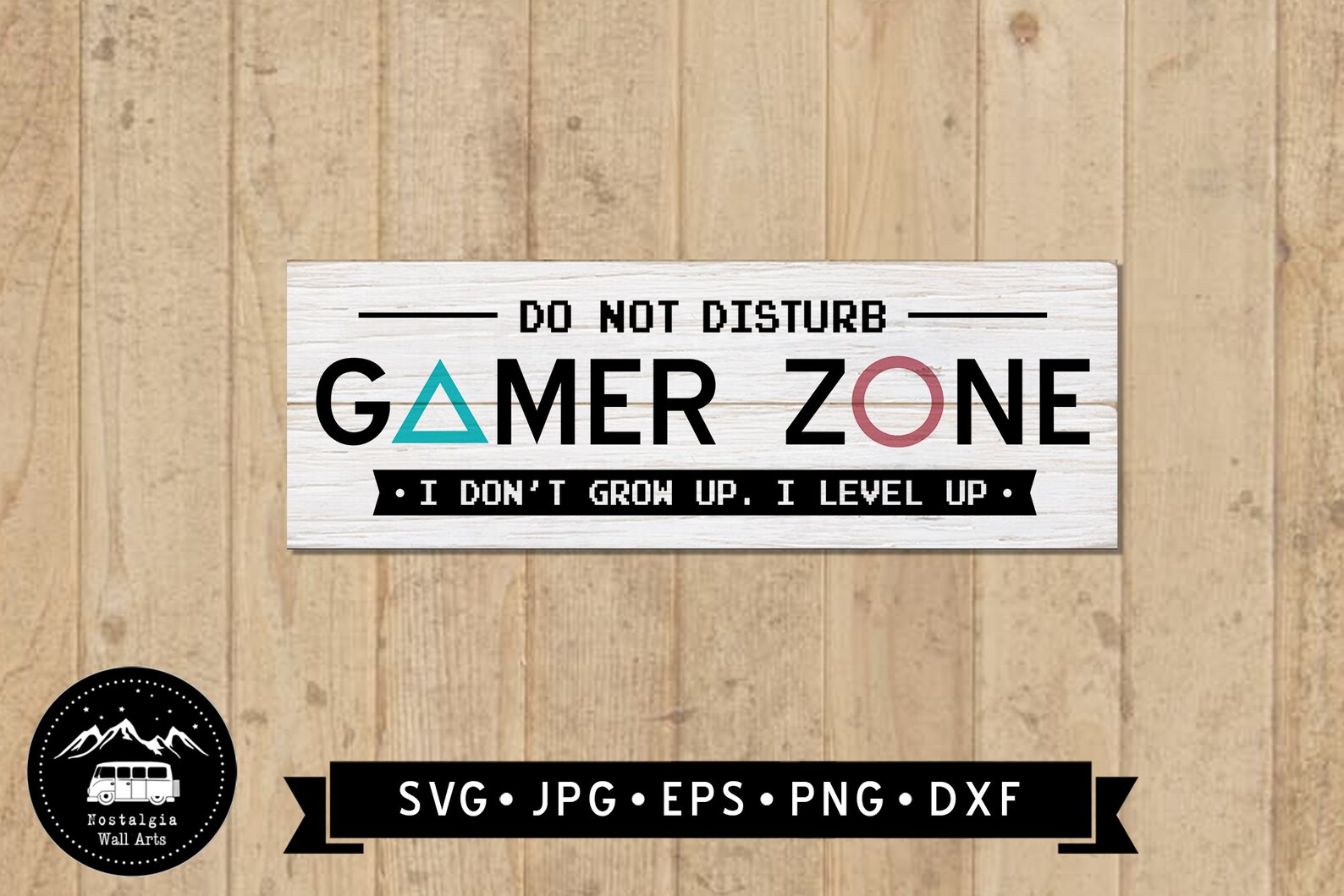 Do Not Disturb Gamer Zone Sign SVG Game Room SVG I Don't - Etsy