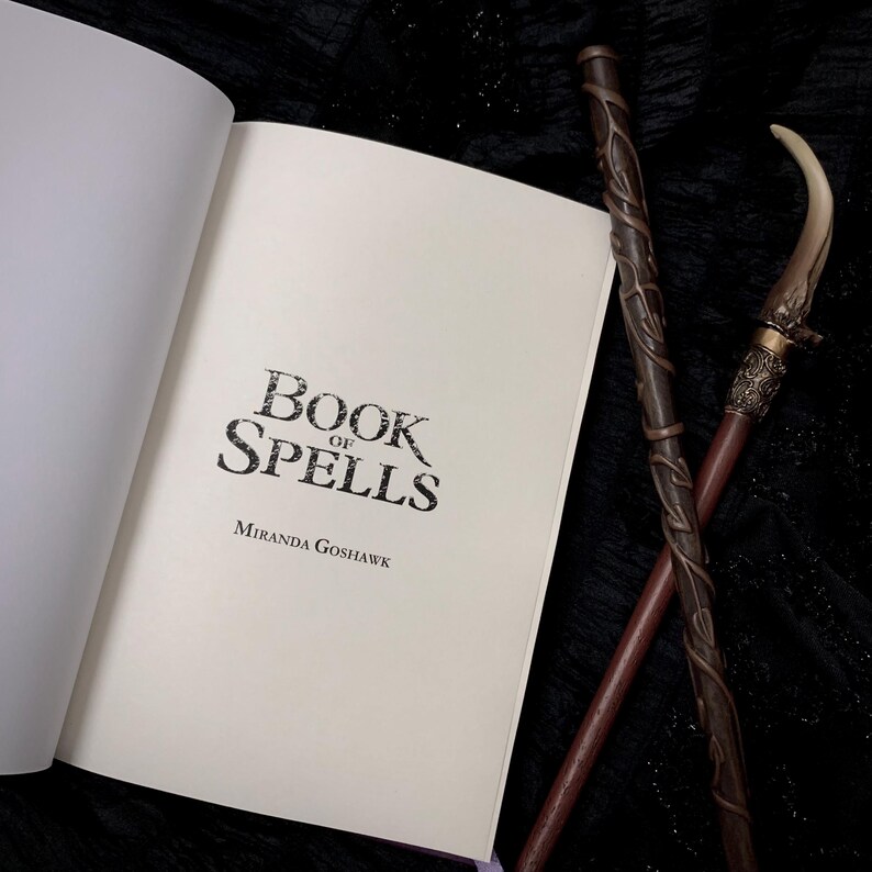 The Book of Spells Fanmade Hardcover Fully Detailed, No Blank Pages ...