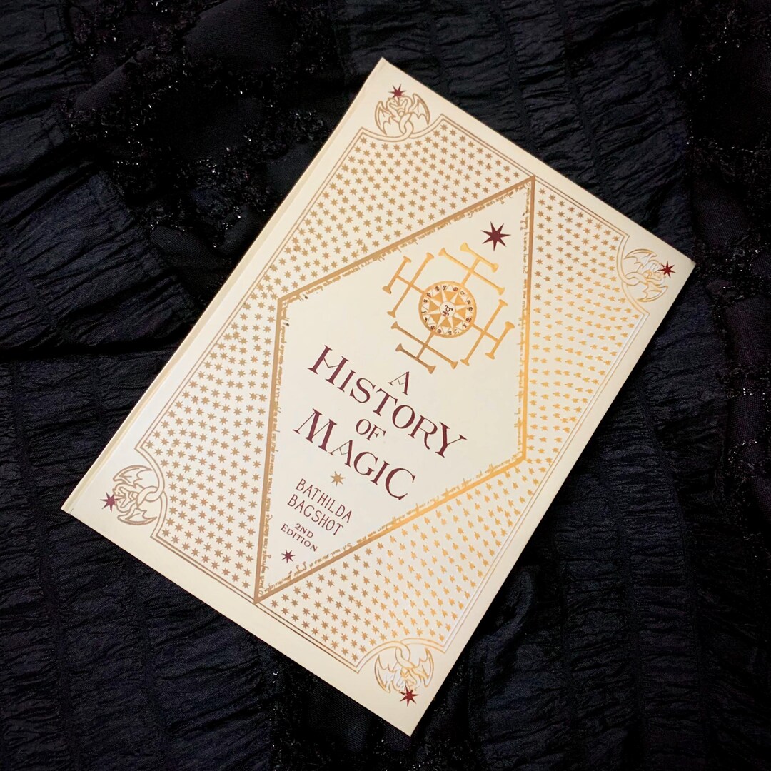 A History of Magic Handmade Fanmade Book (hardcover) With Contents ...