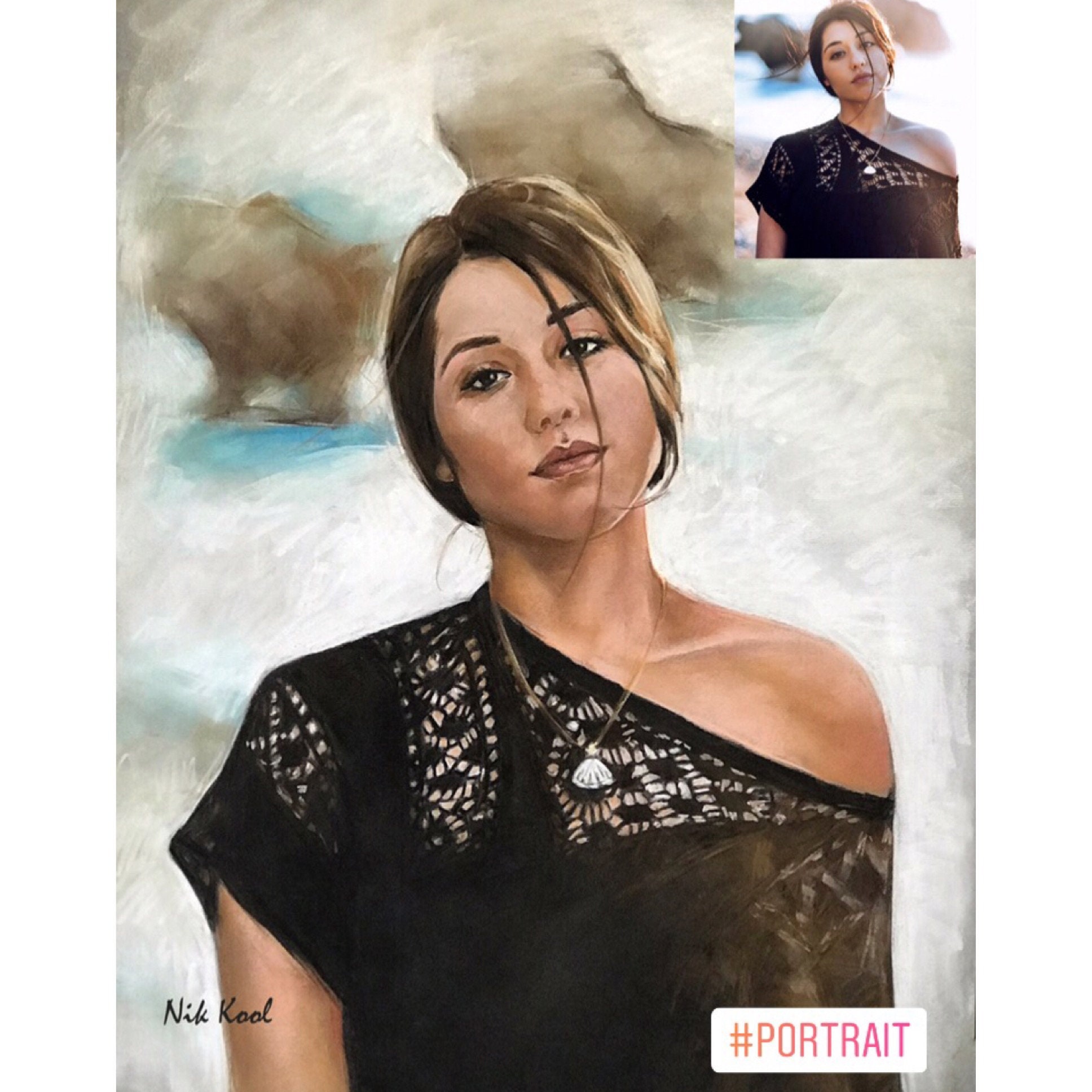 Portrait From Photo Custom Personalized Art Gift Drawing - Etsy UK