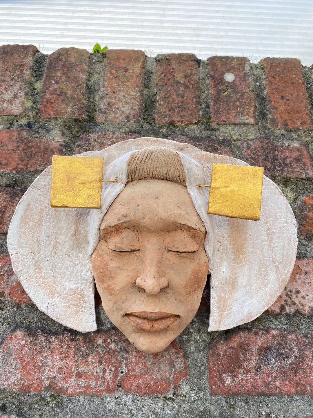 Zeeland Mask, Mask With Zeeland Hoods, Zeeland, Gold Hoods - Etsy