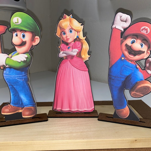 Mario Paper Plates - Etsy